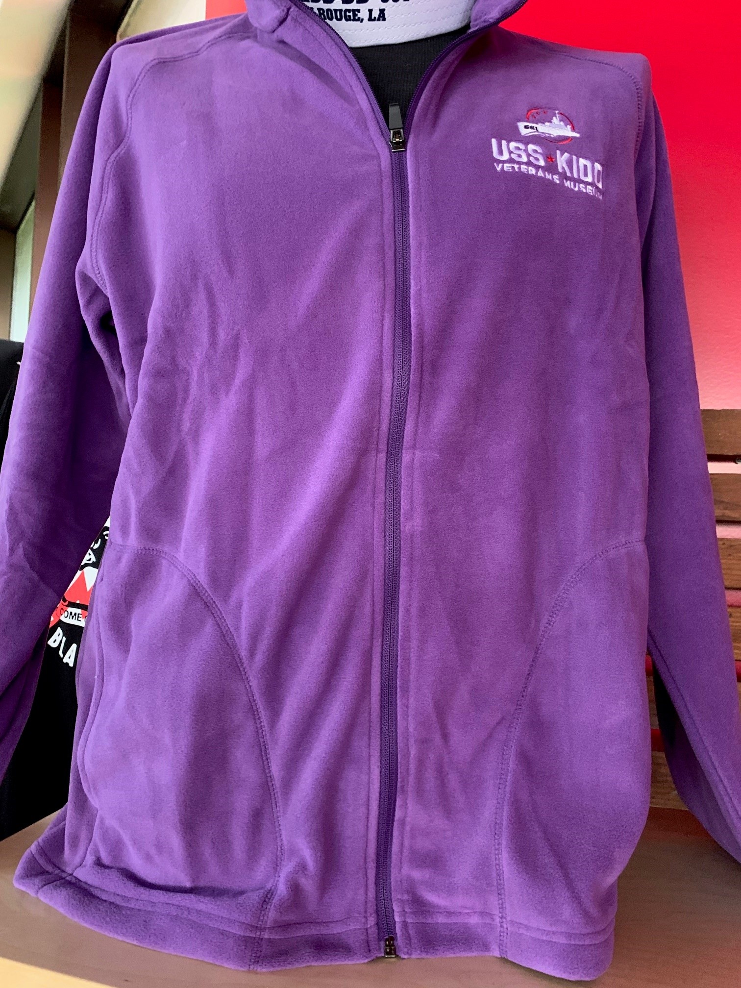 purple fleece - USS KIDD