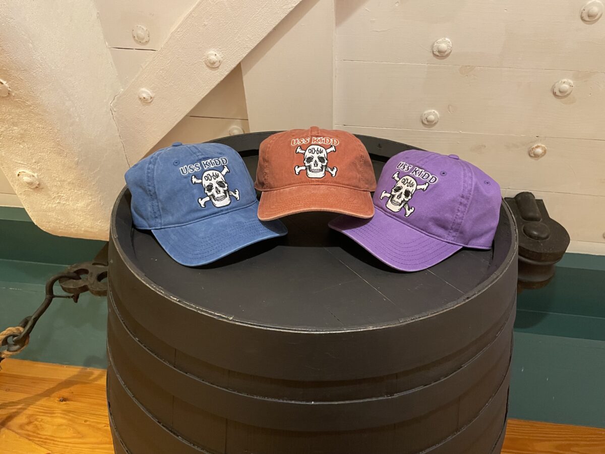 KIDD Jolly Roger Hat - USS KIDD