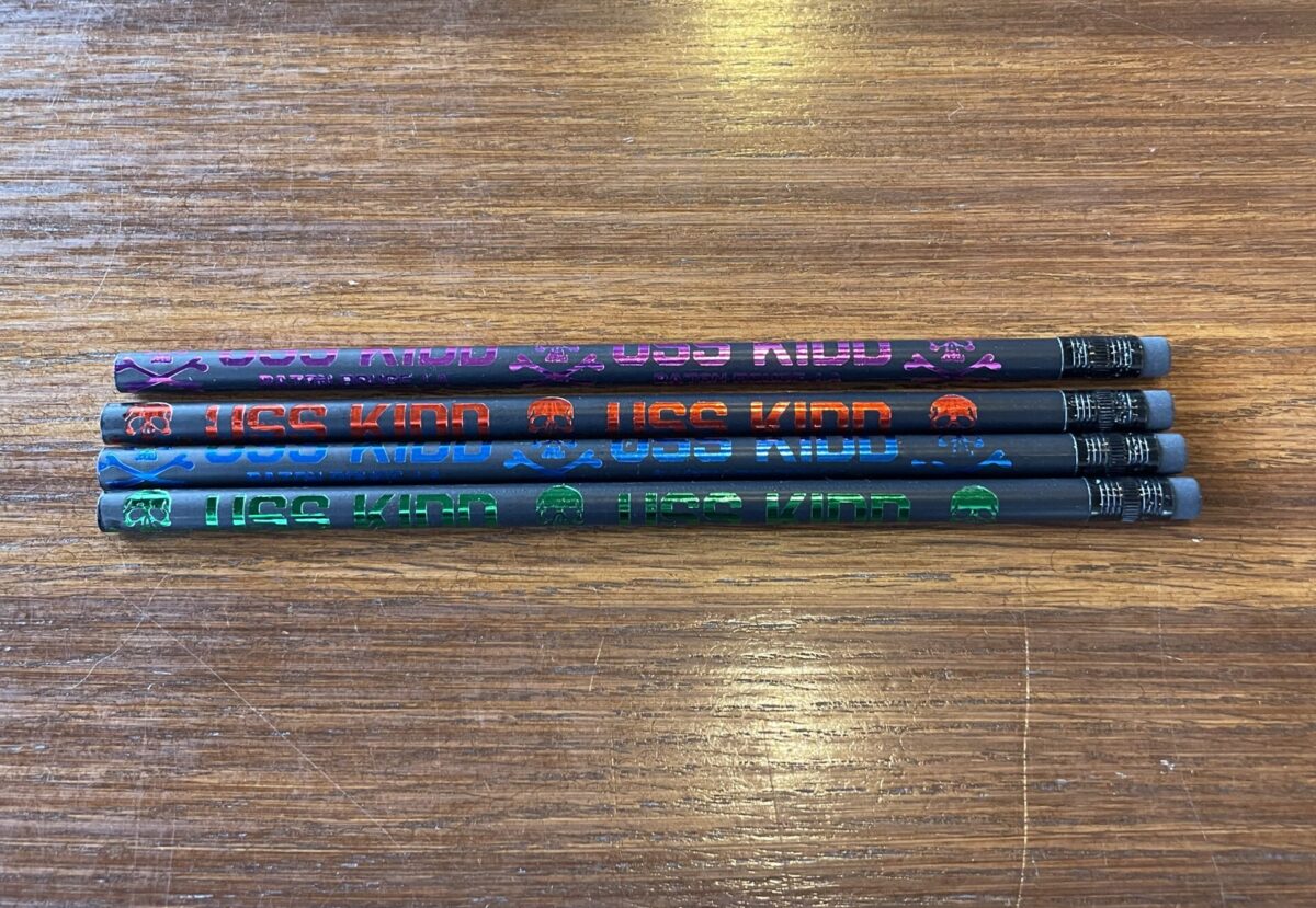 Jolly Roger Pencil - USS KIDD