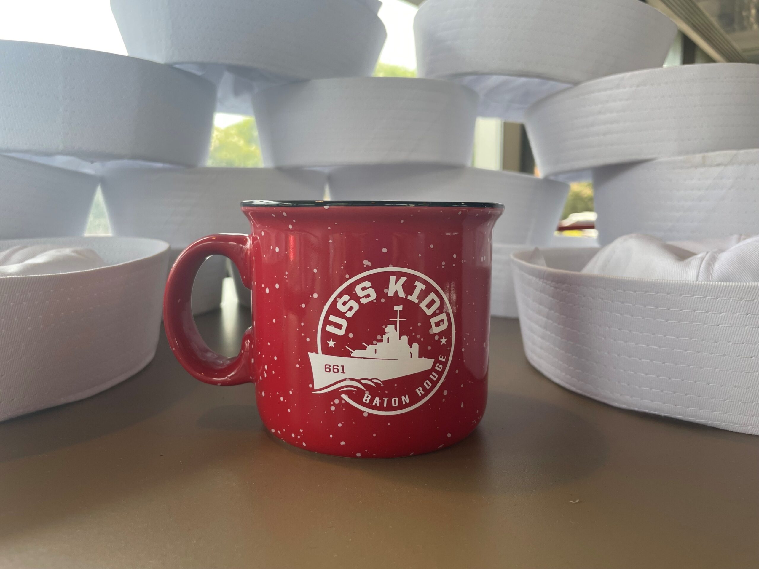 Red Mug - USS KIDD